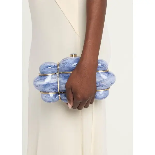 Cult Gaia Bolla Acrylic Clutch - Tide Multi