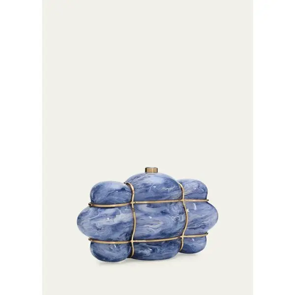 Cult Gaia Bolla Acrylic Clutch - Tide Multi