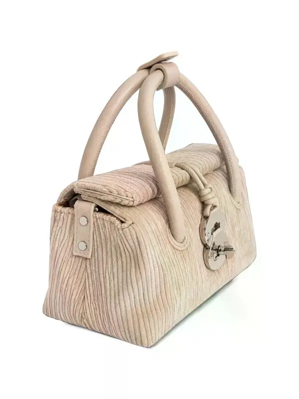 ZANELLATO Corduroy-effect Shoulder Bag