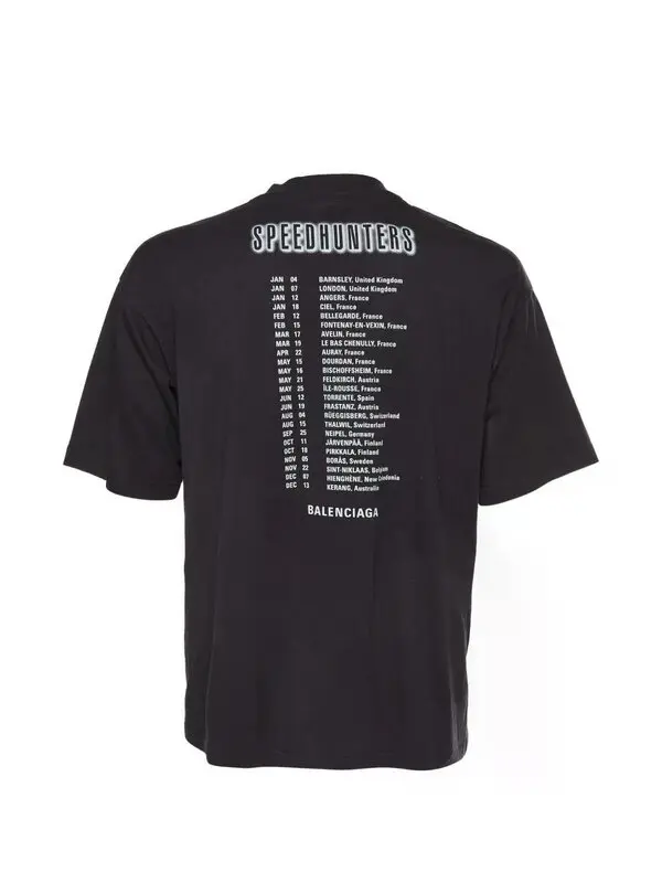 Balenciaga Speedhunters Graphic-print T-shirt