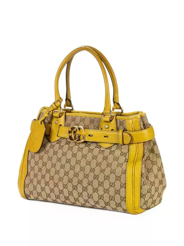Gucci Running Gg Monogram Tote Bag