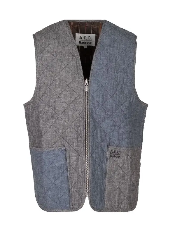 BARBOUR X APC Quilted Zip-in Liner Vest