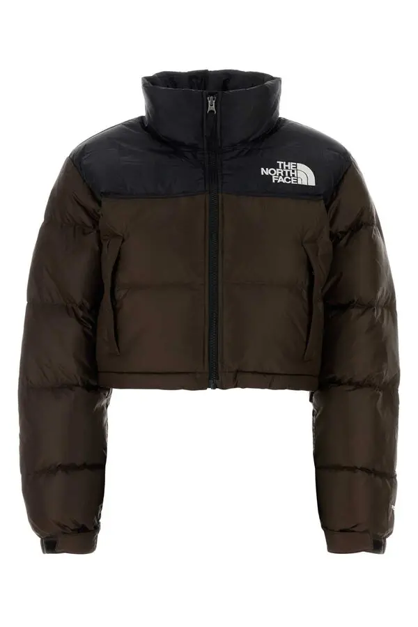 The North Face Two-tone Nylon Nuptse-style Down Jacket - Multicoloured