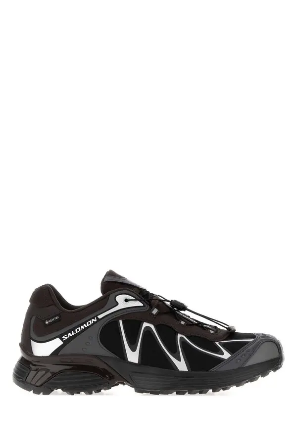 SALOMON Two-tone Waterproof Gore-tex Sneaker With Rubber Sole - Multicoloured