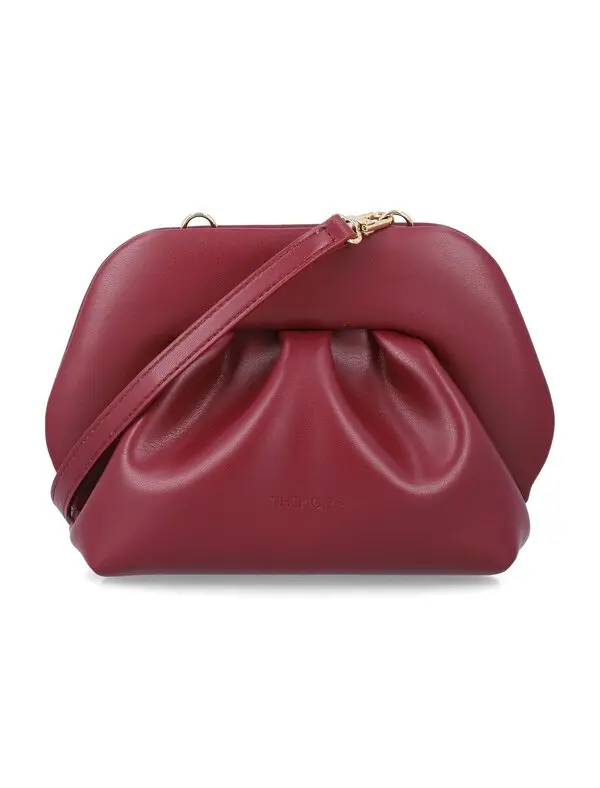 THE MOIRÈ Bios Mini Gathered Vegan Handbag With Rounded Frame