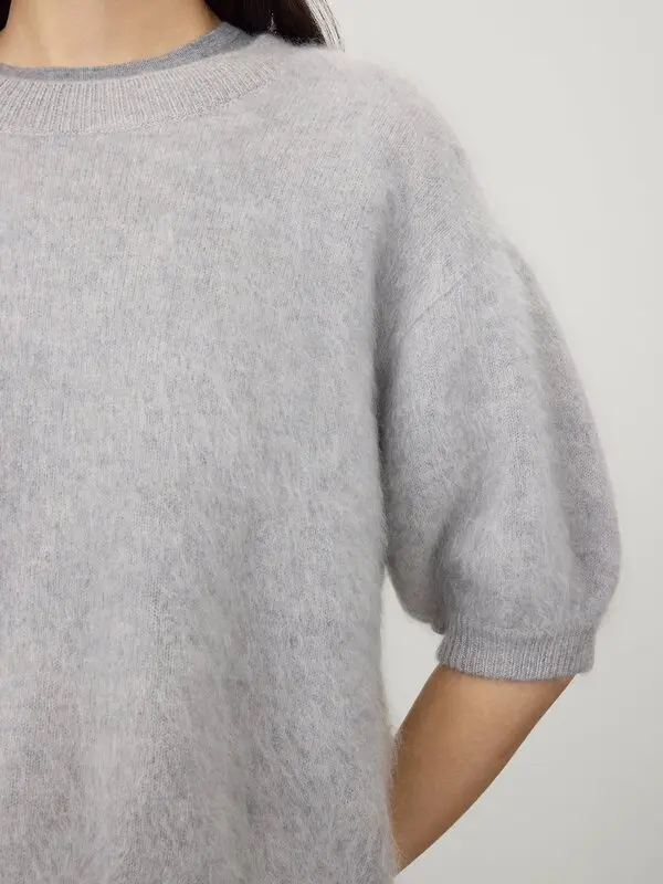 LISA YANG Juniper Sweater - Cloudy Brushed