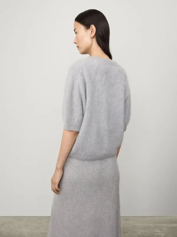 LISA YANG Juniper Sweater - Cloudy Brushed