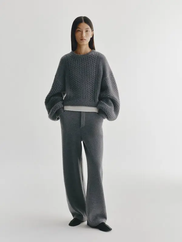LISA YANG Clothilde Sweater - Graphite