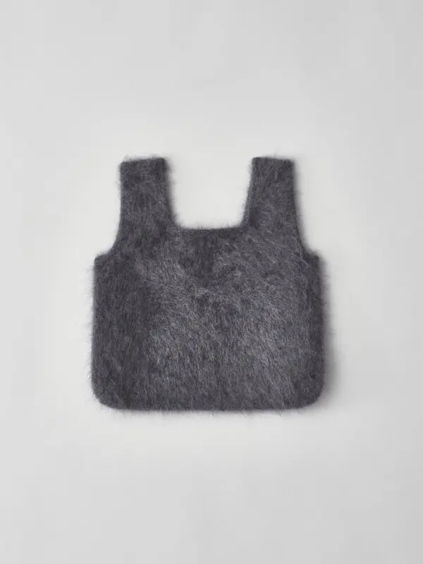 LISA YANG Oma Brushed Bag - Graphite Brushed