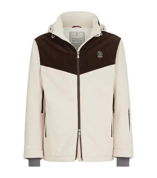 Brunello Cucinelli Corduroy-detail Mountain Jacket