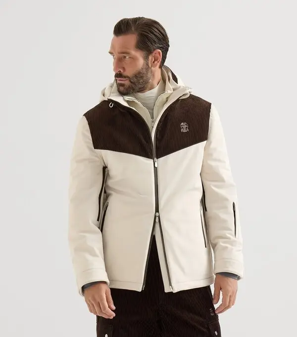 Brunello Cucinelli Corduroy-detail Mountain Jacket