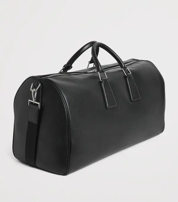 Sandro Reconstituted Leather Weekend Bag
