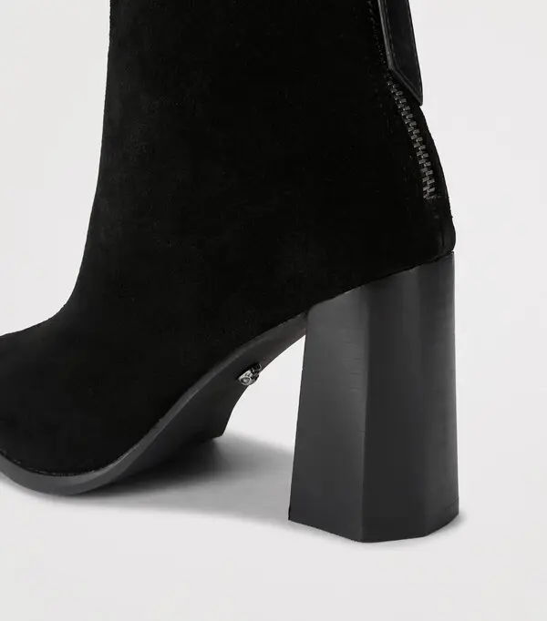 Kurt Geiger Suede Lilly Ankle Boots 85