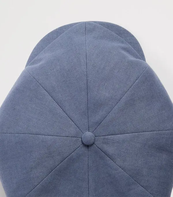 SWAINE Linen Bakerboy Cap