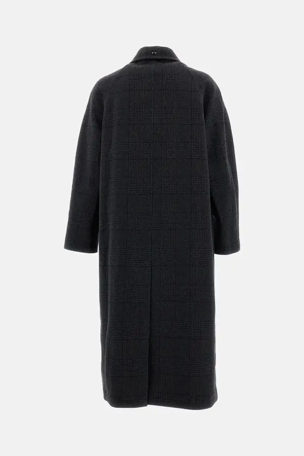 Our Legacy Cappotto Carcoat Collapse In Lana A Quadri