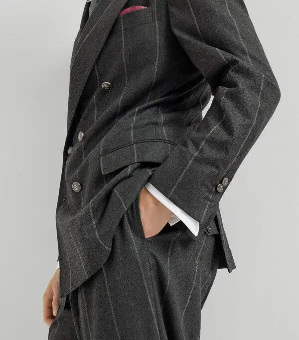 Brunello Cucinelli Wool-silk-cashmere 2-piece Suit