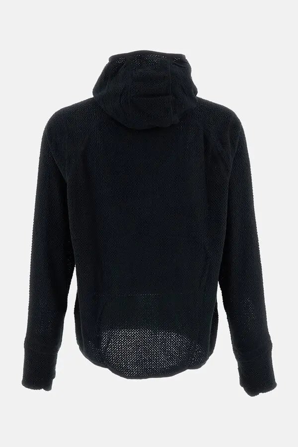ROA Felpa In Tessuto Termico Con Cappuccio E Zip