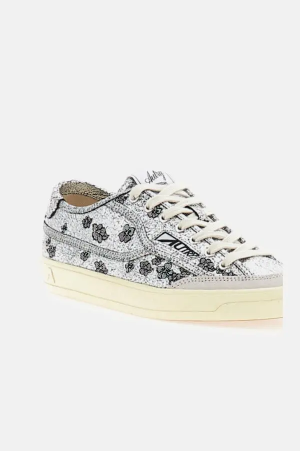 AUTRY Sneaker Basse Windscape In Pelle Laminata