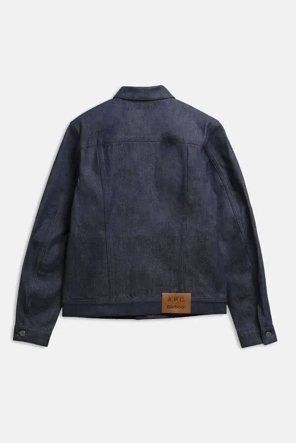 Barbour X A.p.c. Trucker Denim Casual Outerwear