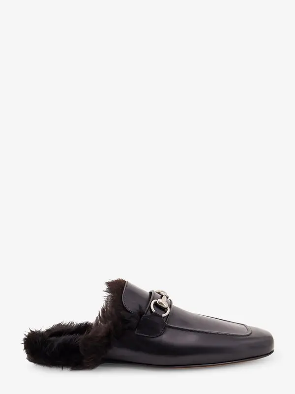 Gucci Leather Slipper With Horsebit