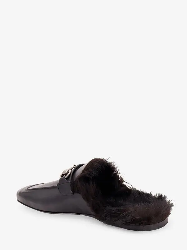 Gucci Leather Slipper With Horsebit
