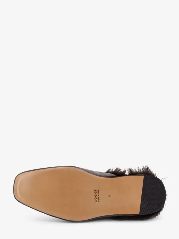 Gucci Leather Slipper With Horsebit