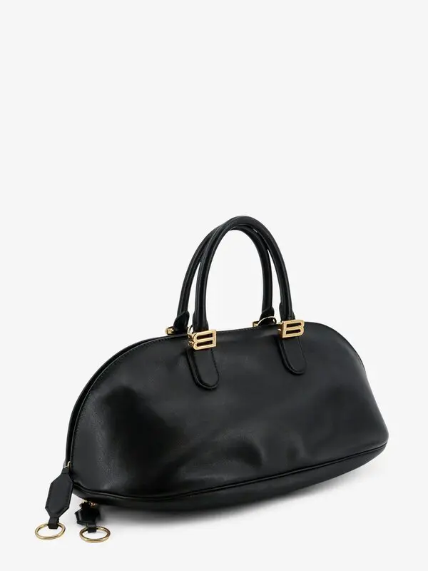 Balenciaga Bolero Bowling Medium Leather Bag