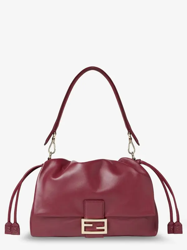Fendi Large Soft Leather Baguette Bag - Multicolor