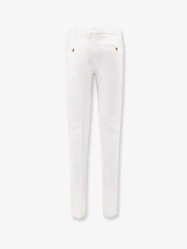 Brunello Cucinelli Italian Fit Stretch Cotton Trousers