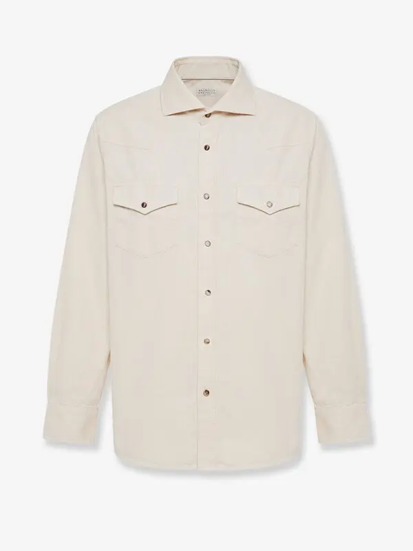 Brunello Cucinelli Corduroy Shirt