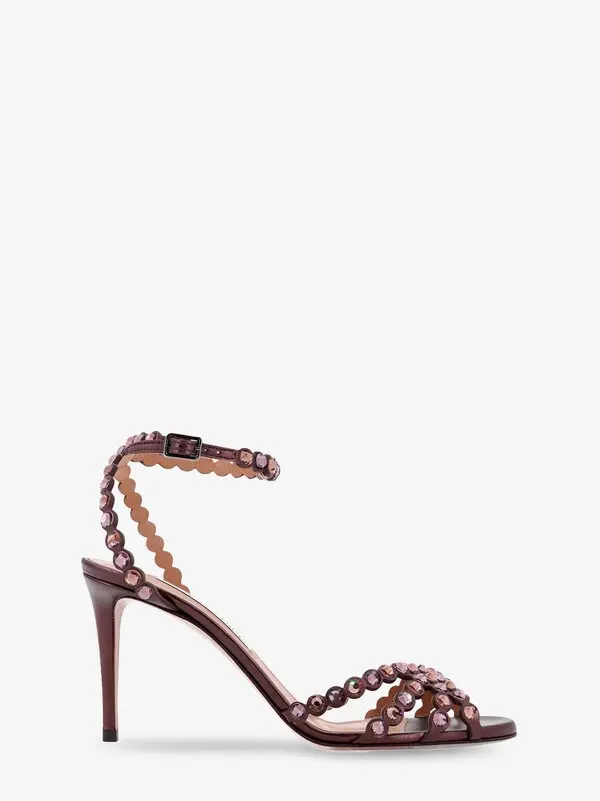 AQUAZZURA Tequila Sandals With Crystal Detail - Multicolor