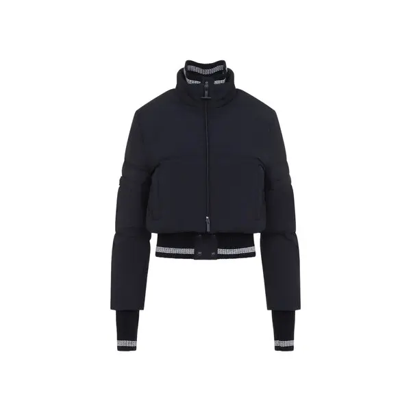 Thom Browne Cropped Downfilled Front Zip Jacket