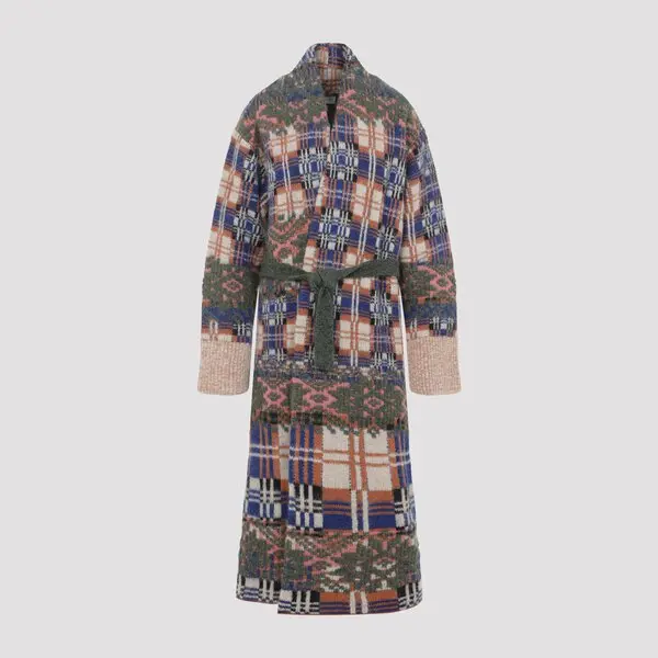 Dries Van Noten Telos Cardigan Coat - Multicolor