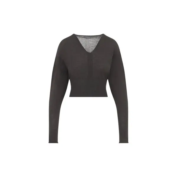 Rick Owens V-cropped Top