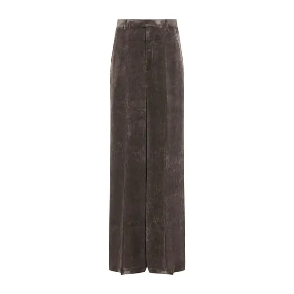 Rick Owens Wide Tailored Pants - Gray