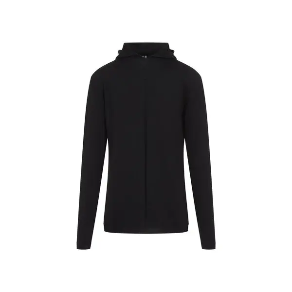 Rick Owens Oversized L/s Hoodie - Black