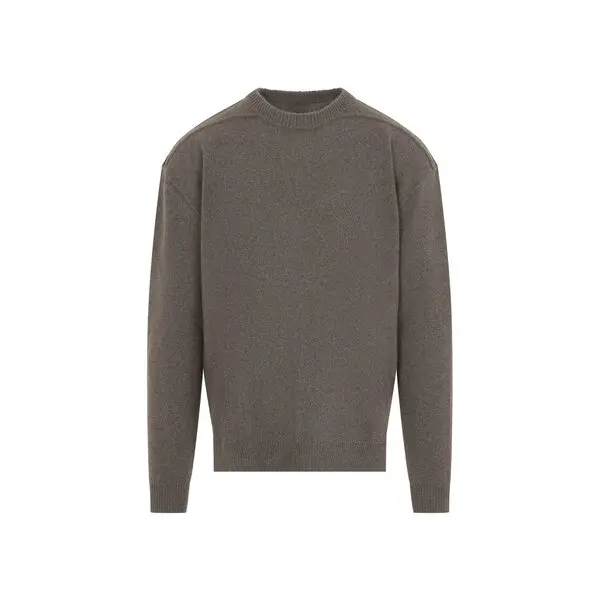 Rick Owens Round Neck Sweater - Gray