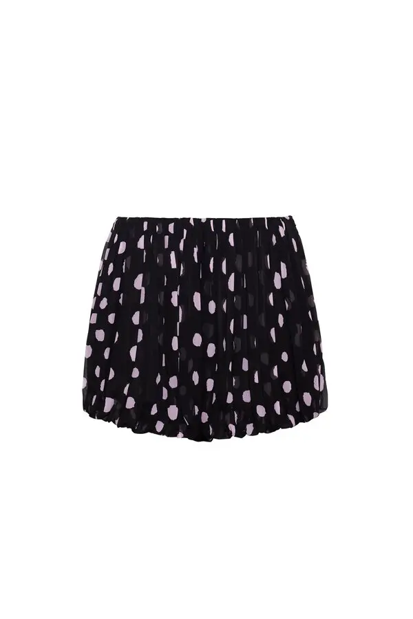 Cara Cara Bloom Shorts - Dot Black