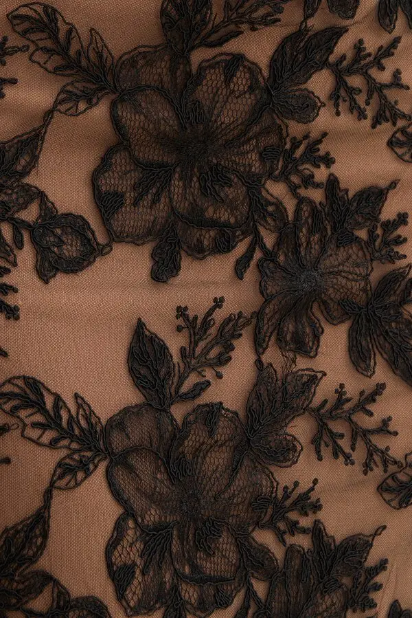 SAU LEE Emilia Lace Gown