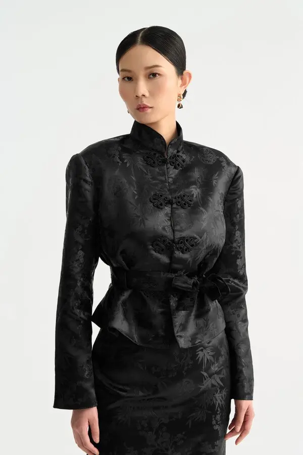 SAU LEE Augustus Jacquard Jacket