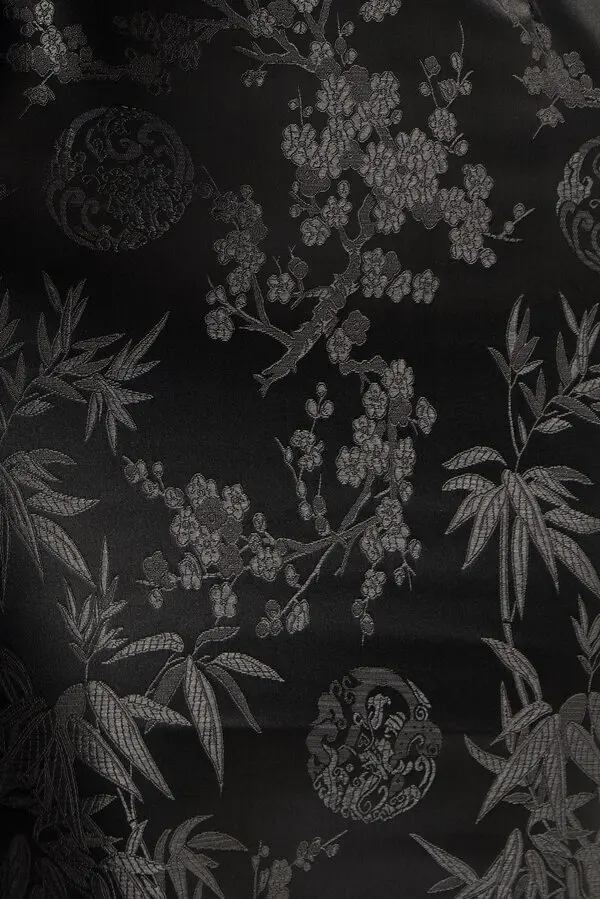 SAU LEE Jill Feather Trim Dress