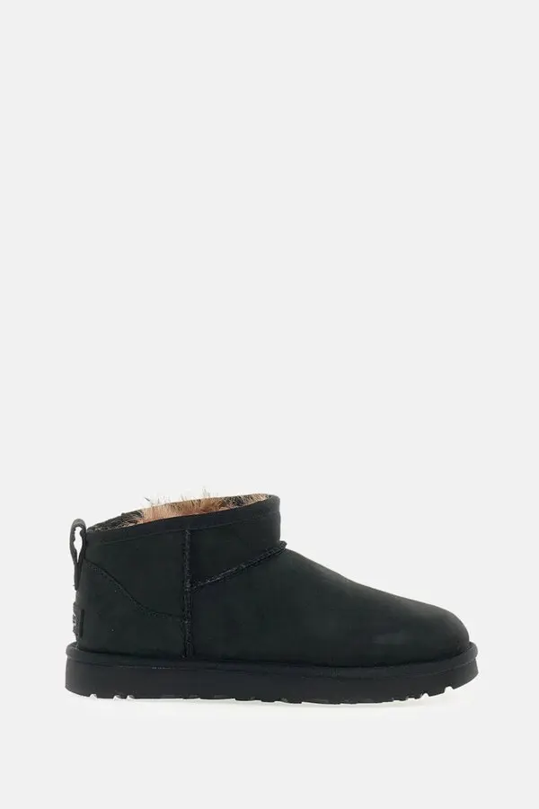 UGG Stivaletti Classic Ultra Mini In Nubuck