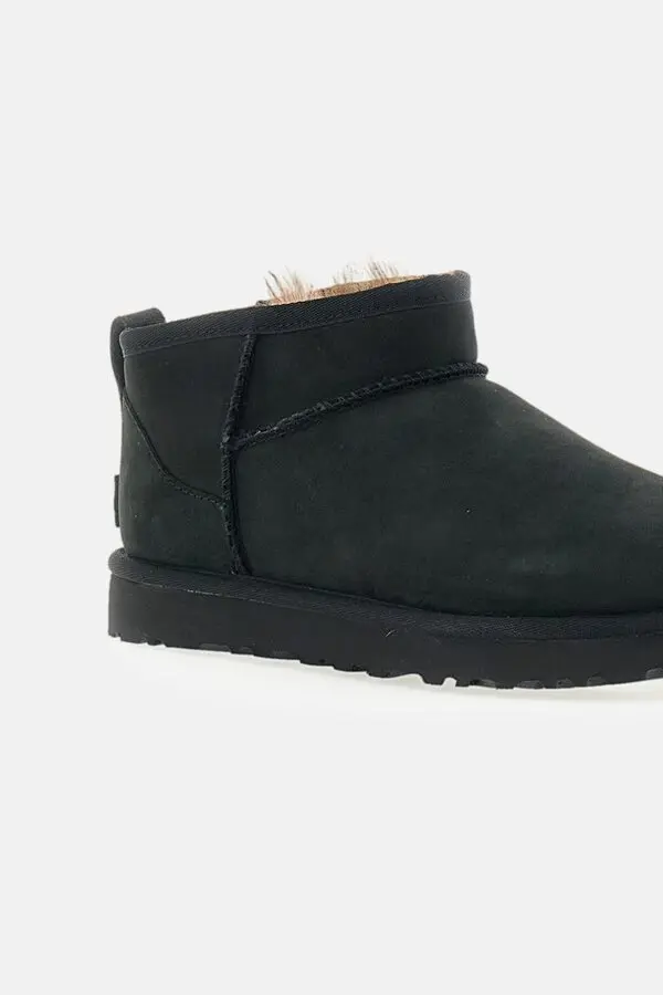 UGG Stivaletti Classic Ultra Mini In Nubuck