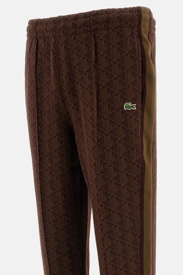 Lacoste Pantalone Monogramma Jacquard