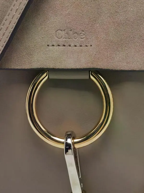 Chloé 2020 Mini Faye Bracelet Crossbody Bag - Grey