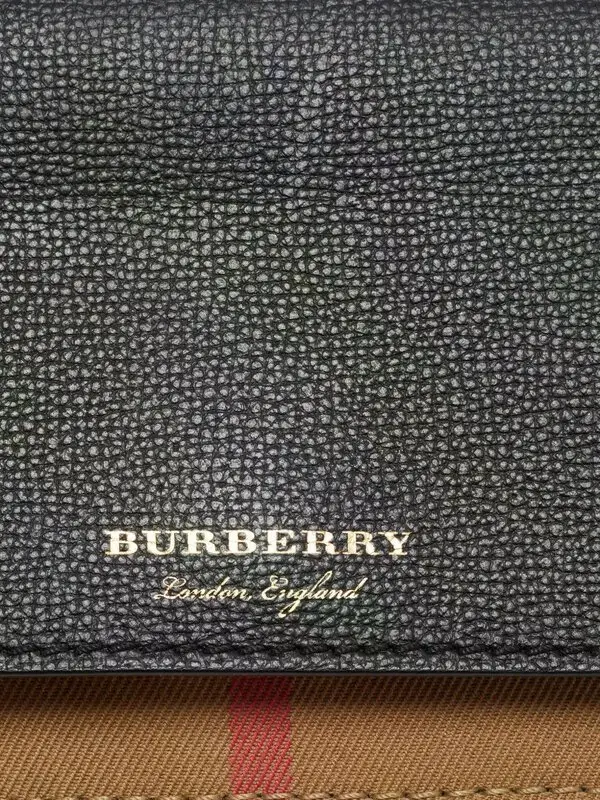 Burberry Small Hampshire Mega Check Cross Body Bag