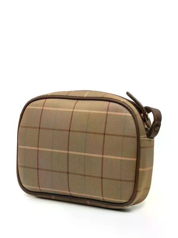 Burberry 20th Century Vintage Check Canvas Crossbody Bag