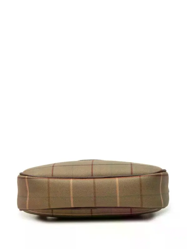 Burberry 20th Century Vintage Check Canvas Crossbody Bag