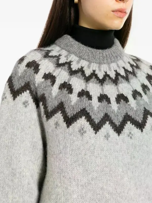NILI LOTAN Fair Isle Sweater
