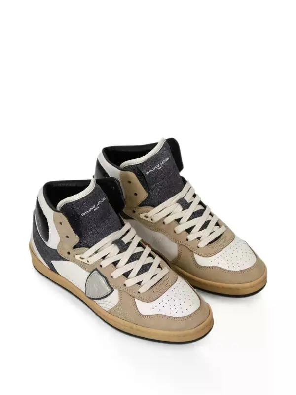 Philippe Model High-top Panelled Sneakers